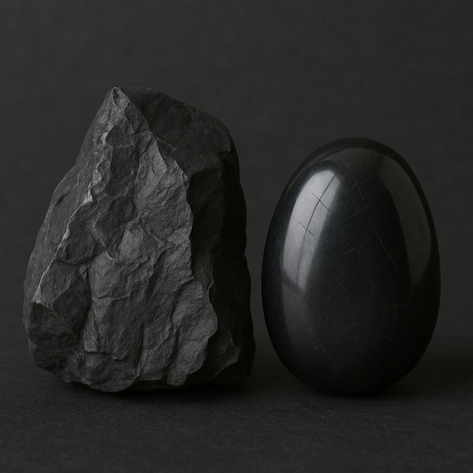 Shungit - Eigenschaften, Verwendung und Entstehung